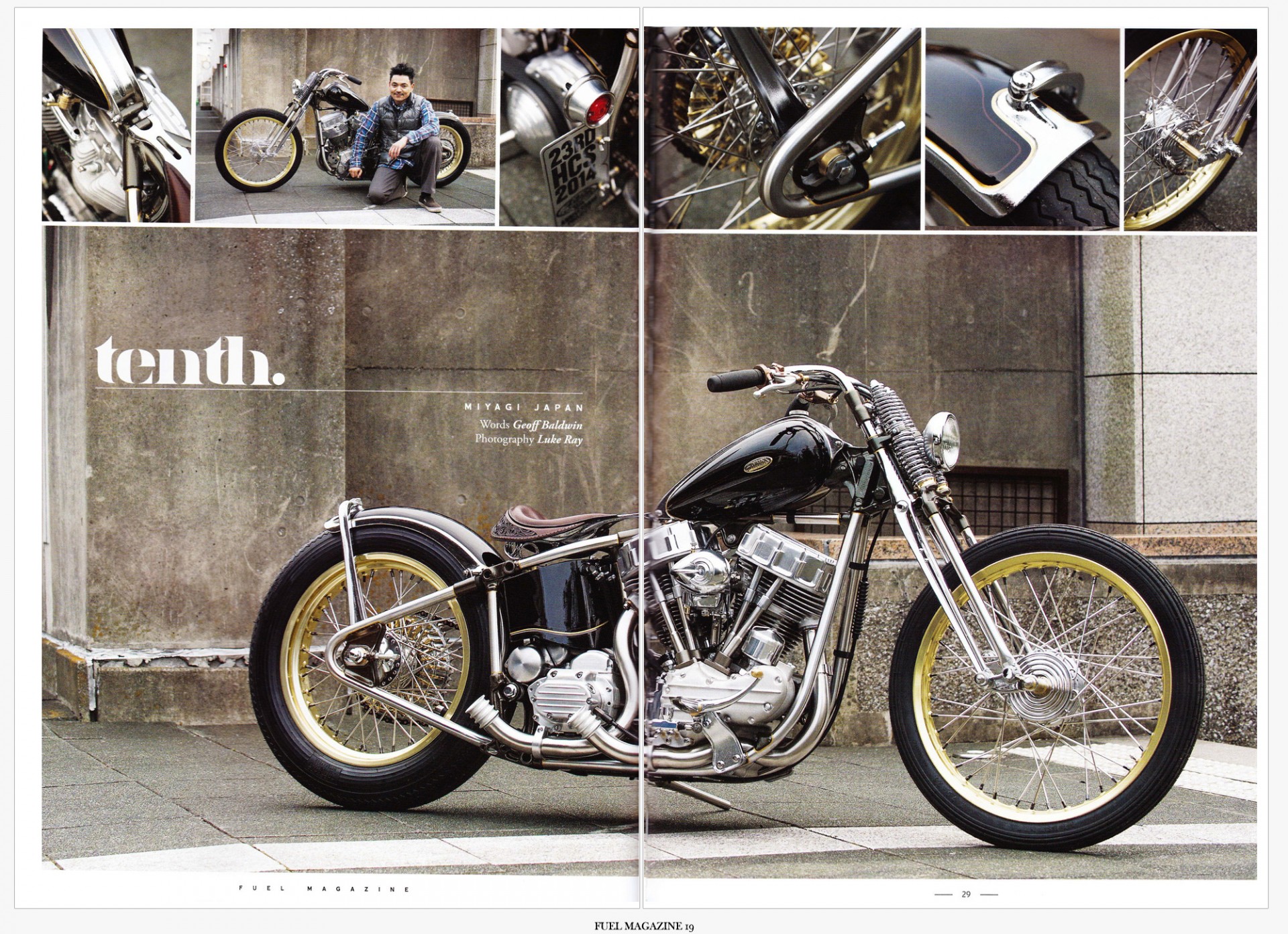 掲載雑誌 FUEL MAGAZINE#19(AUSTRALIA)｜ASTERISK CUSTOM WORKS